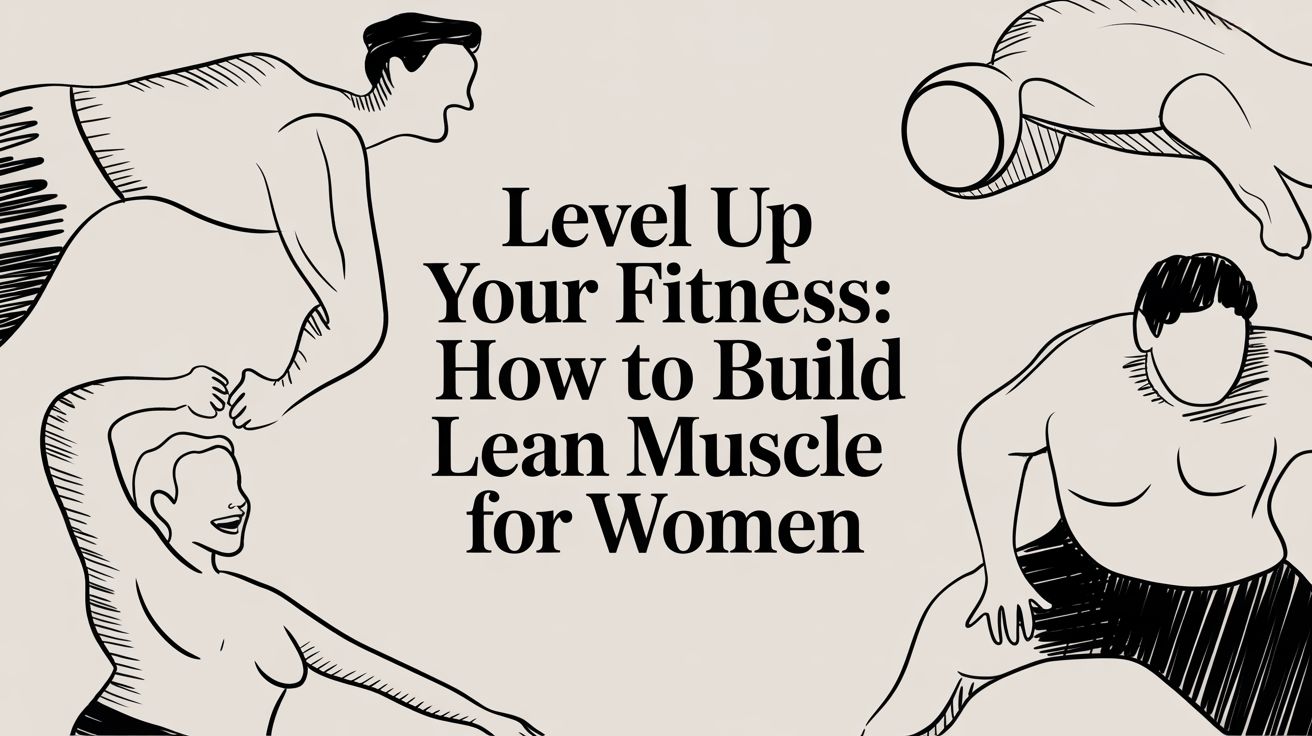 Level up your fitness: how to build lean muscle for women – WundaCore